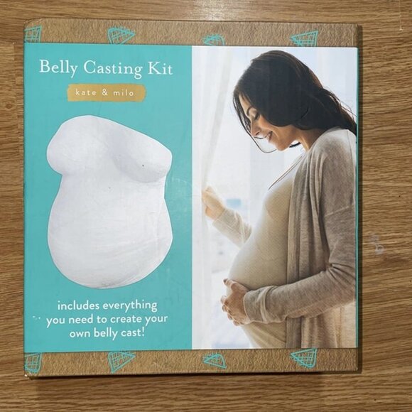 Kate & Milo | Art | Kate Milo Pregnant Belly Casting Nwt | Poshmark